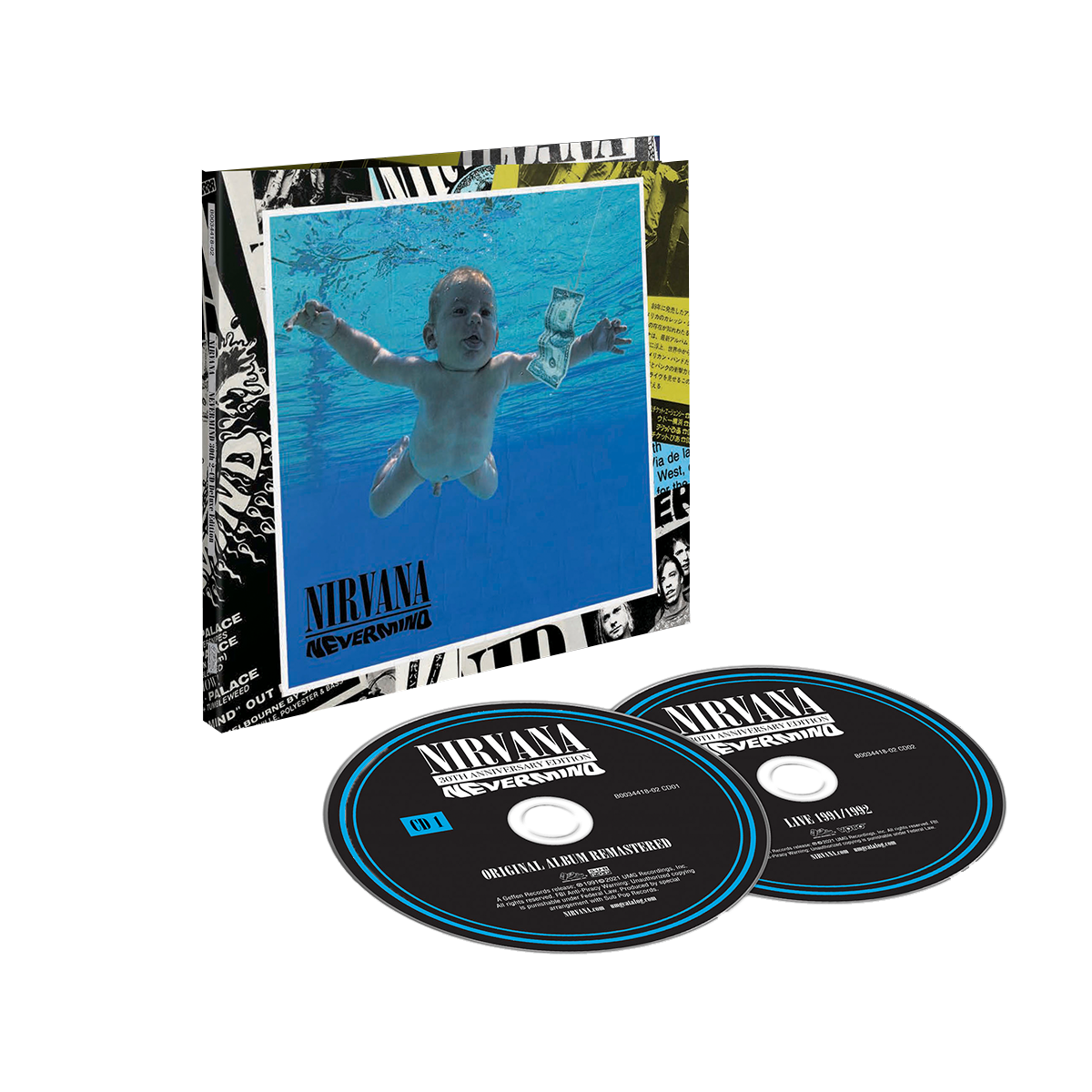 NIRVANA NEVERMIND 2CD 30th Anniversary Metal Edge nirvana-nevermind-2cd-30th-anniversary-metal-edge